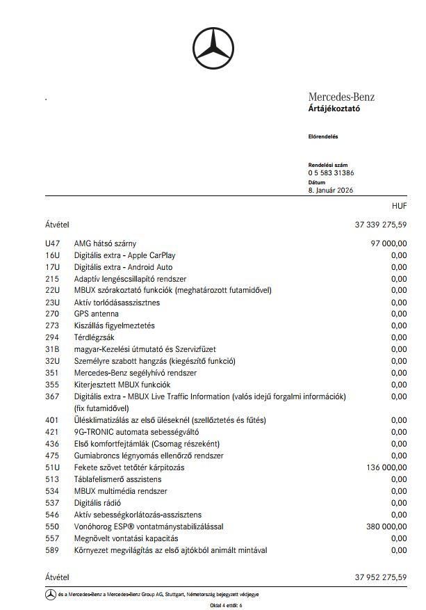 Eladó új MERCEDES-BENZ GLE 450d 4Matic 9G-TRONIC Mild hybrid drive ...