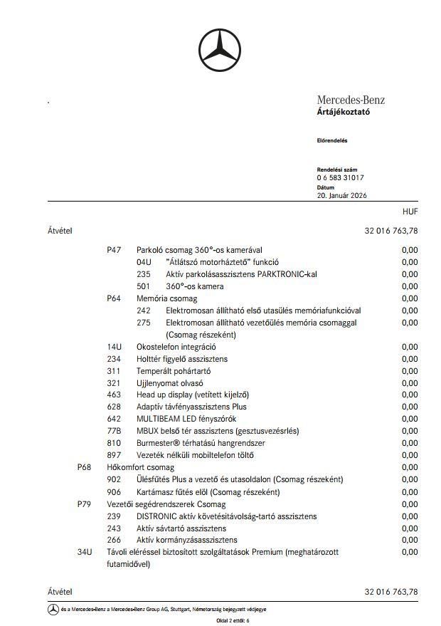 Eladó új MERCEDES-BENZ GLE-OSZTÁLY GLE 300 d 4Matic 9G-TRONIC Mild ...