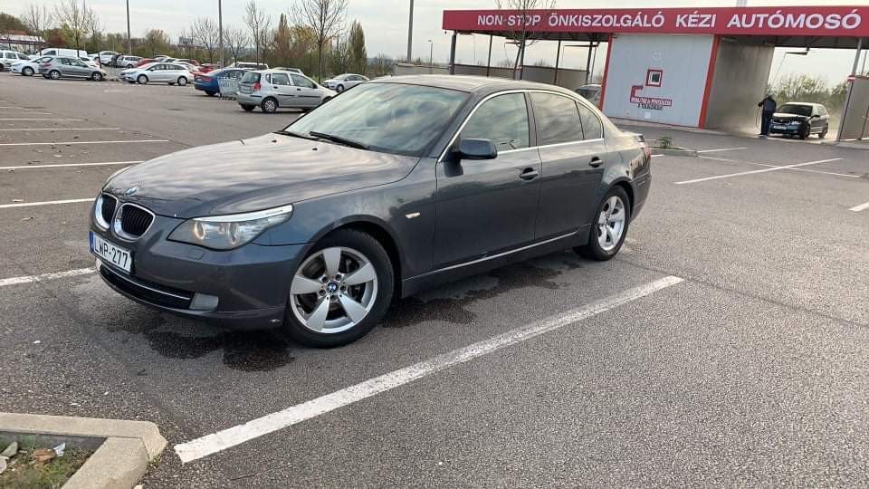 Eladó használt BMW 520d e60 2008. 2.0 Diesel automata jostik váltós Nagy Navis! start-stop! Full ...