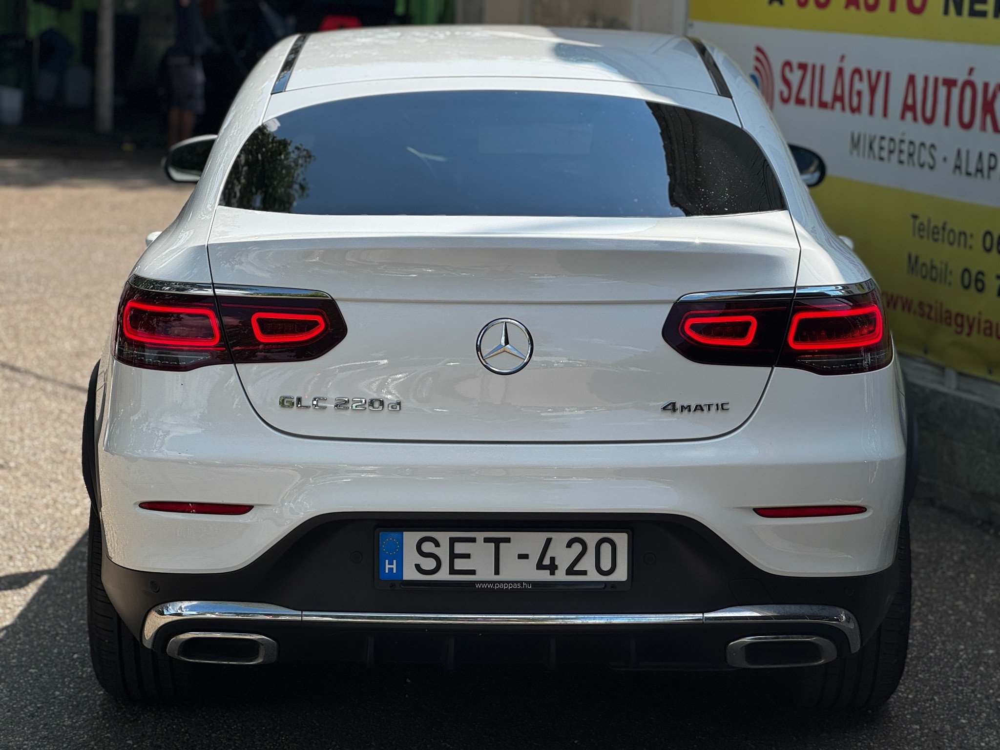 Eladó használt MERCEDES-BENZ GLC 220d 4Matic 9G-TRONIC, Mikepércs ...